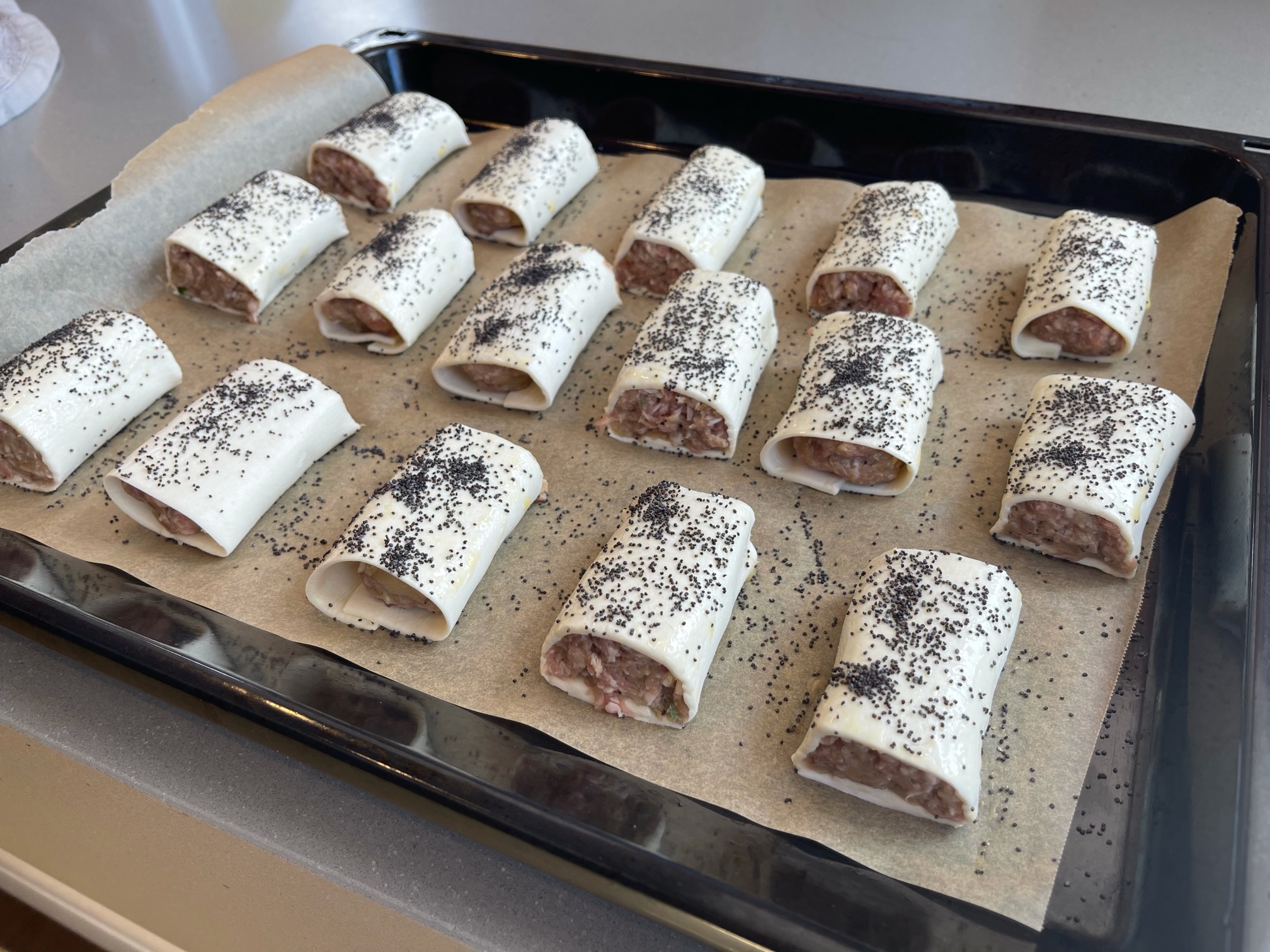 Caramelized Apple and Fennel, Pork Sausage Rolls - The Flavor Bender ...