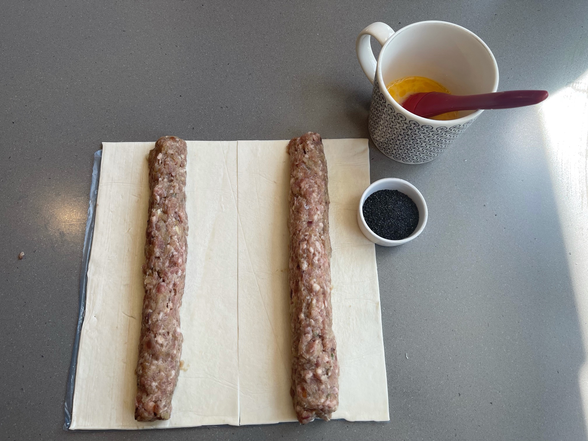 Caramelized Apple and Fennel, Pork Sausage Rolls - The Flavor Bender ...